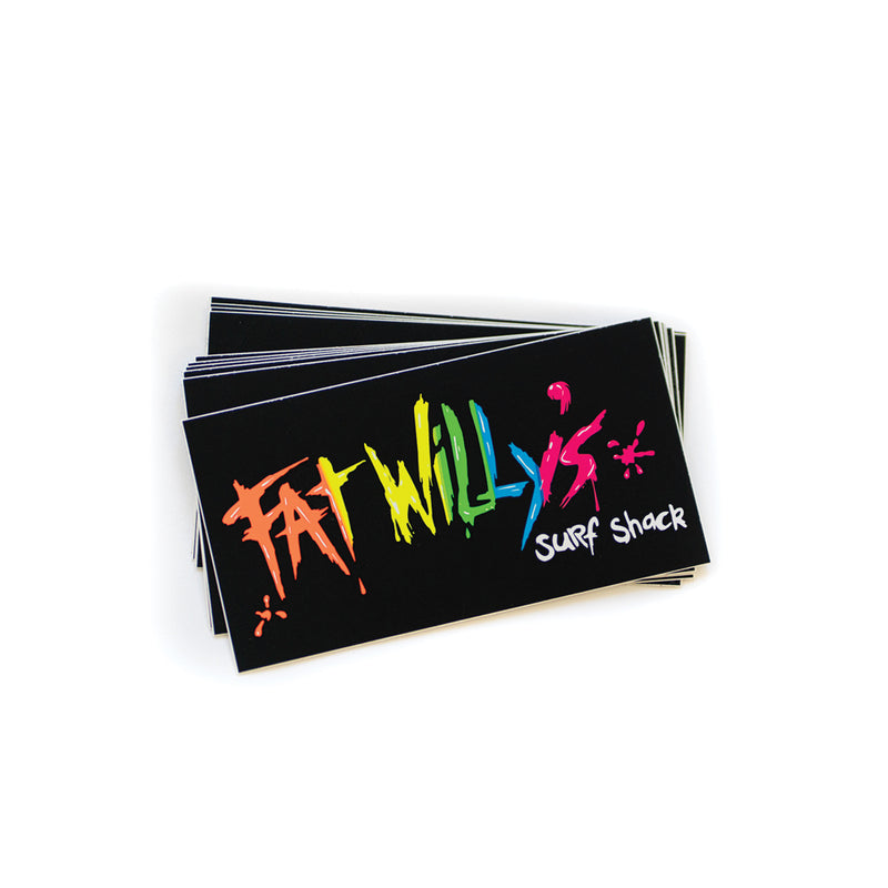 Fat Willy's Board Sticker – Fat Willy's Surf Shack